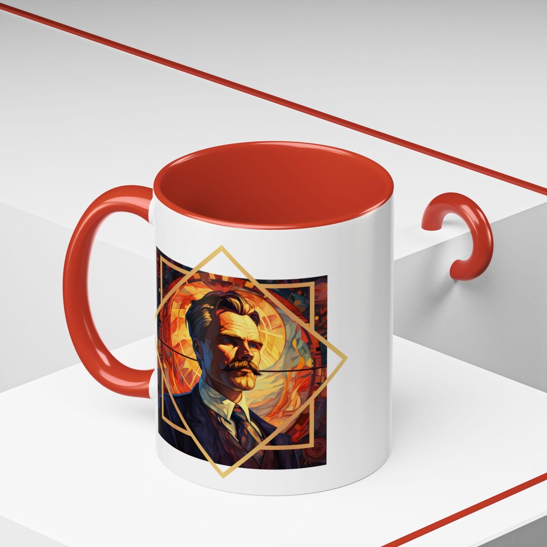 Nietzsche Bad Memory Advantage Quote Coffee Cup | 11oz, 15oz Accent ...