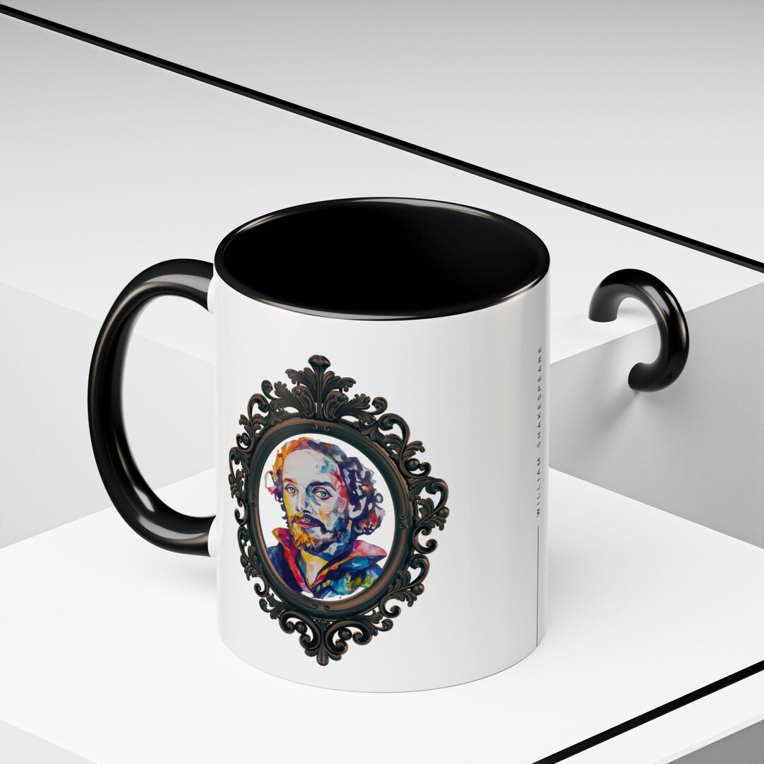 Shakespeare Fierce Quote Mug | She is Fierce Coffee Cup | 11oz, 15oz ...