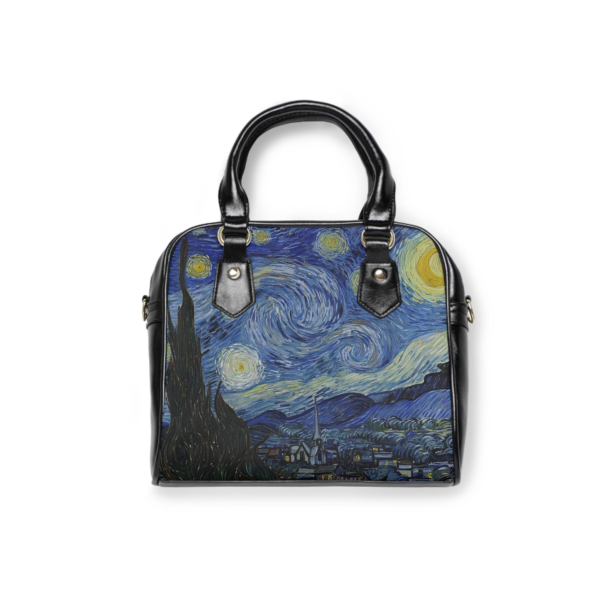 Starry Night, 1889. Vincent Van Gogh Shoulder Bag | Impressionist Art ...
