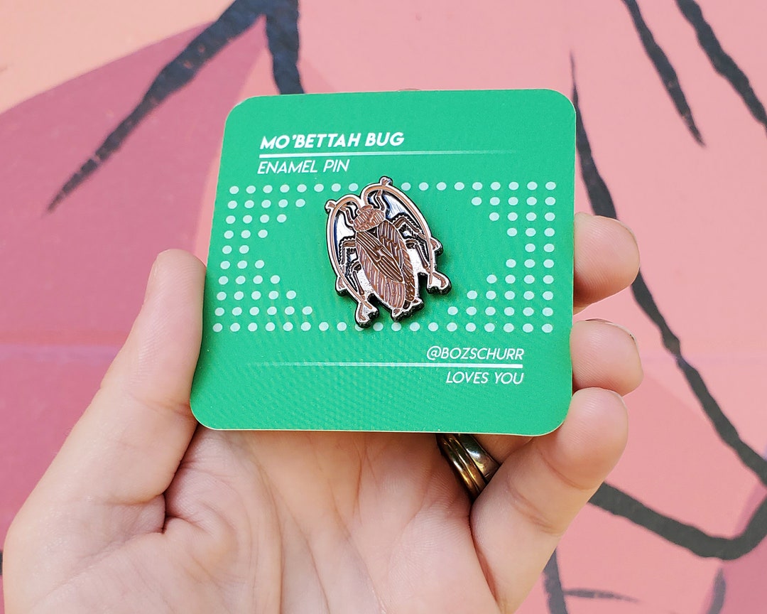 Mo'bettah Bug Cockroach Pin - Etsy