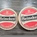 Imported Heineken Vintage Beer Coasters. (set of 6) - Etsy