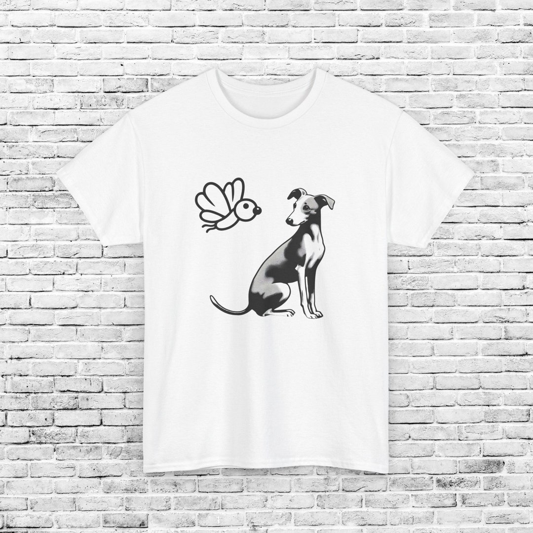 Graffiti Bird Art Whippet T-shirt, Dog T-shirt, T-shirt Mens Ladies ...
