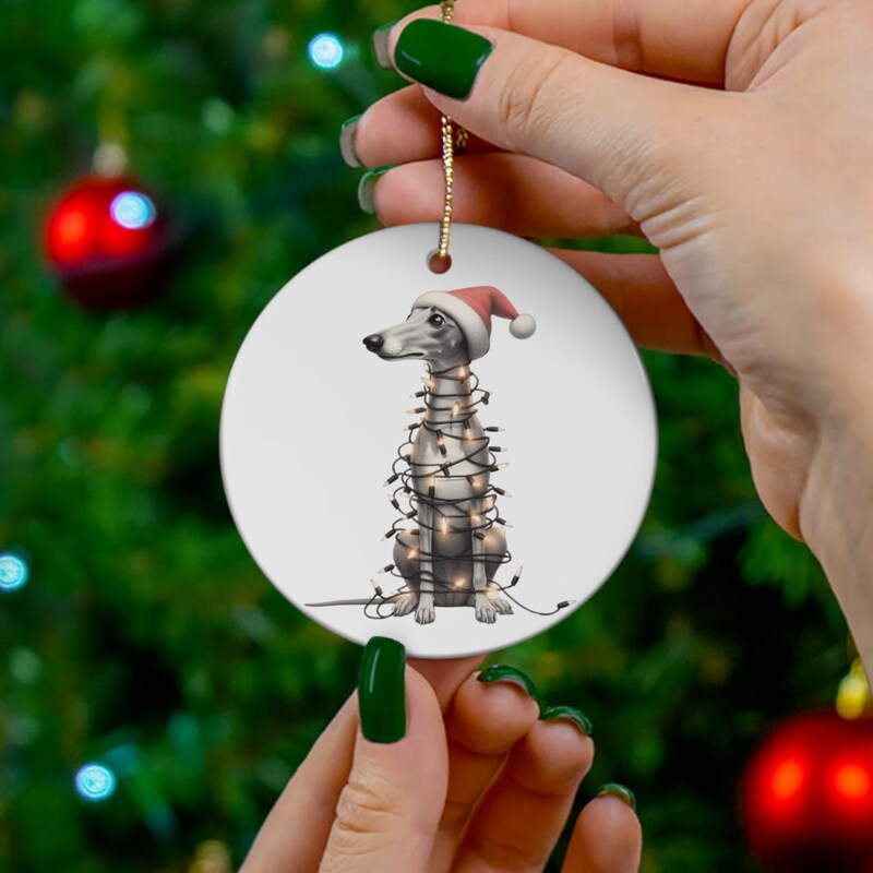 Greyhound Christmas - Etsy