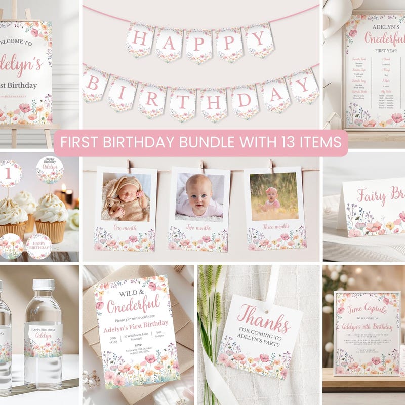 Wildflower Party - Etsy