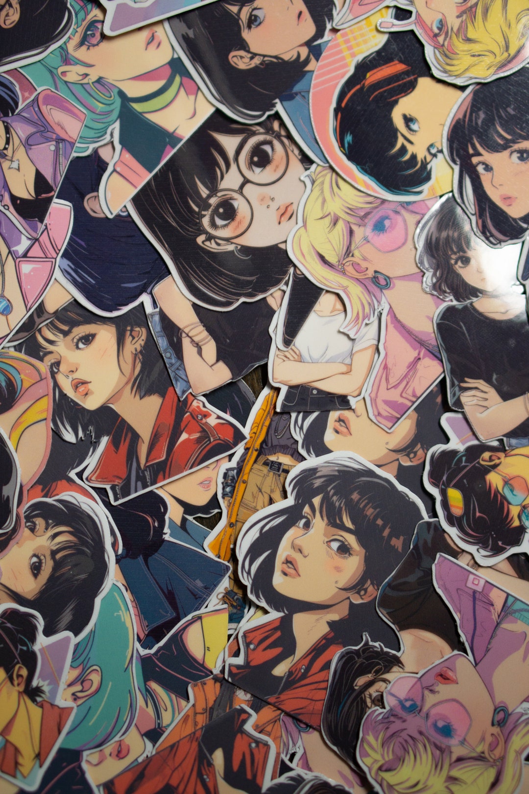 MEGA Anime Sticker Pack - Etsy