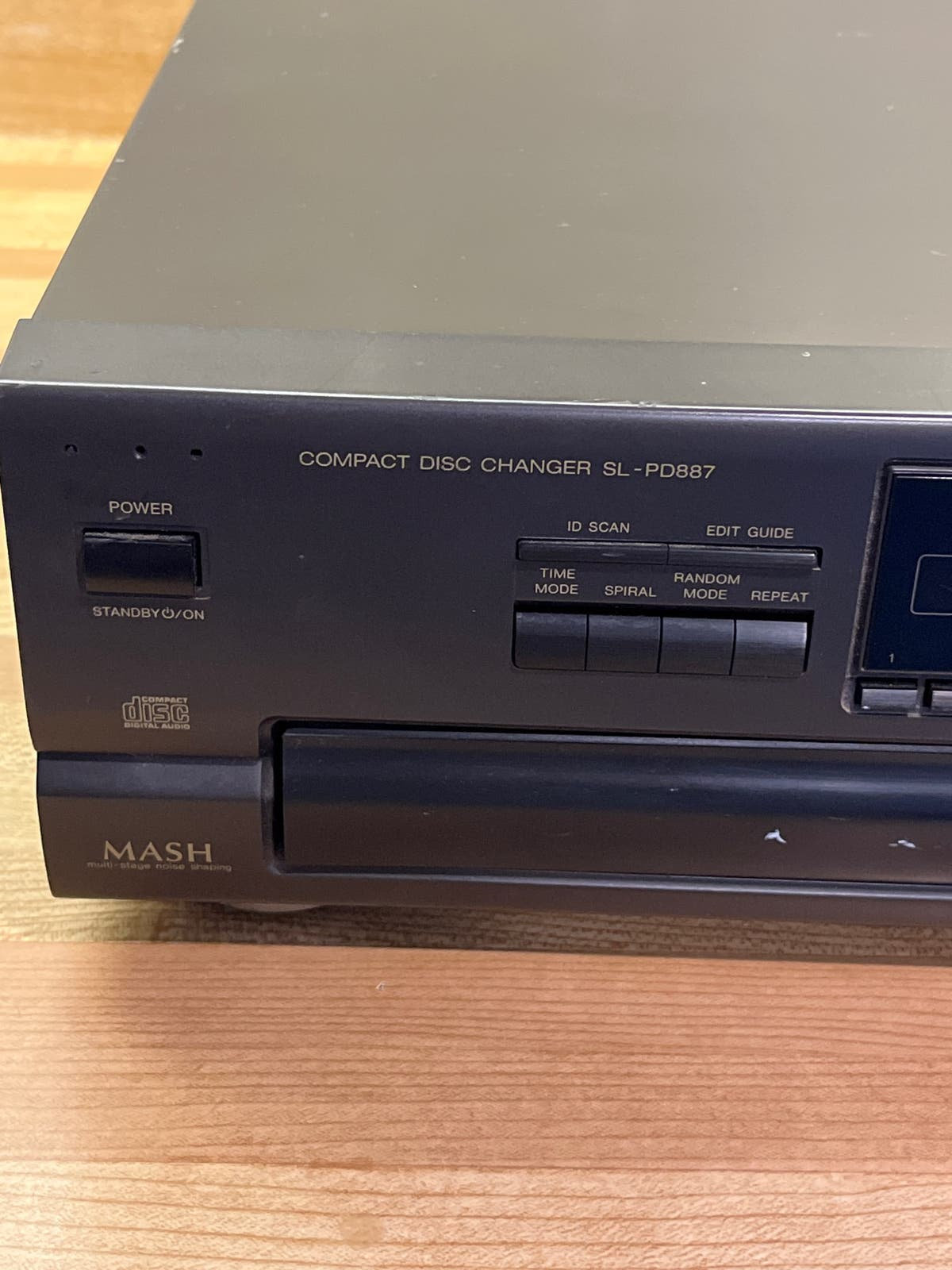 Technics 1995 SL-PD887 Compact 5 Disc CD Player Tested Works No Remote ...