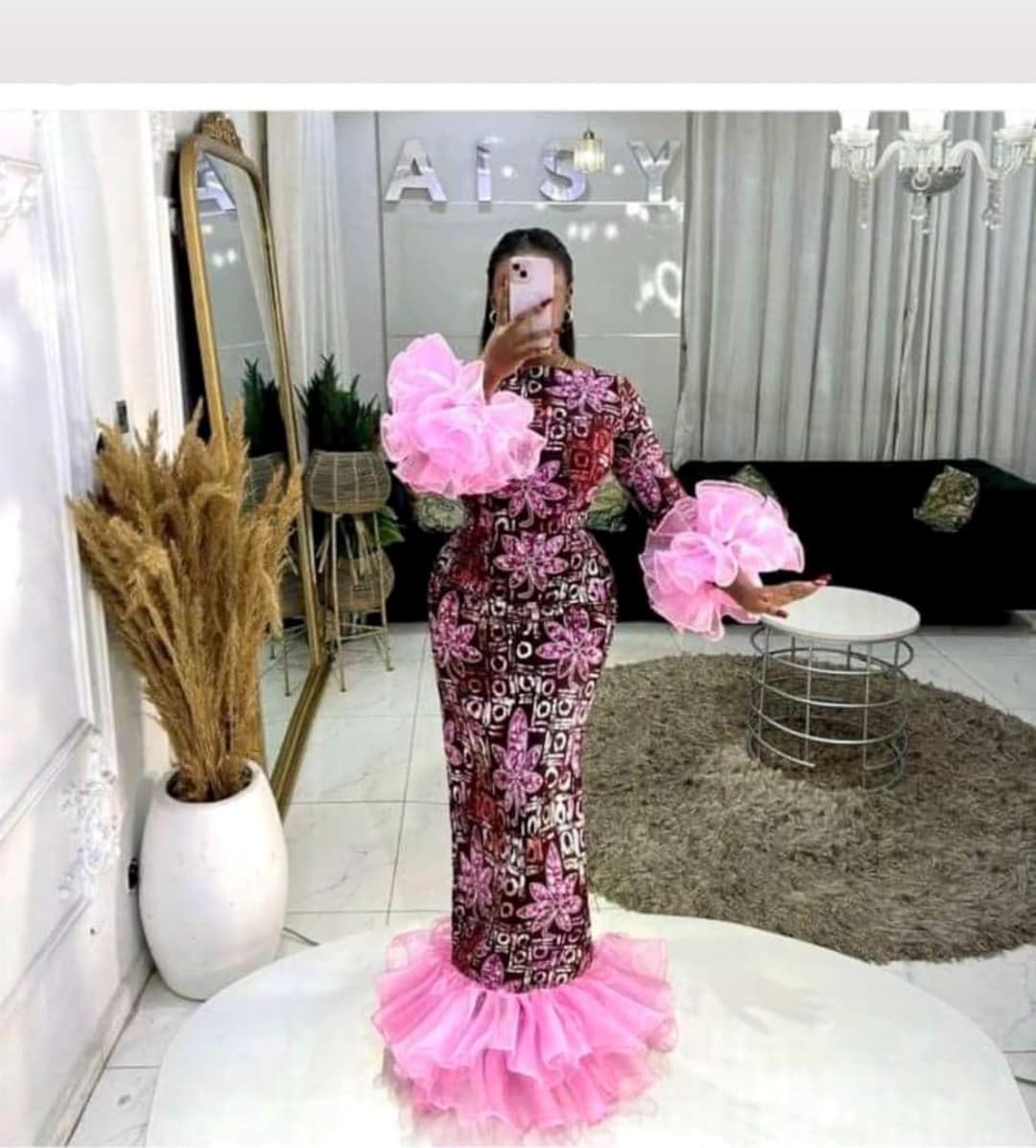 African Mermaid Dress,african Print Prom Dress,african Special Occasion ...