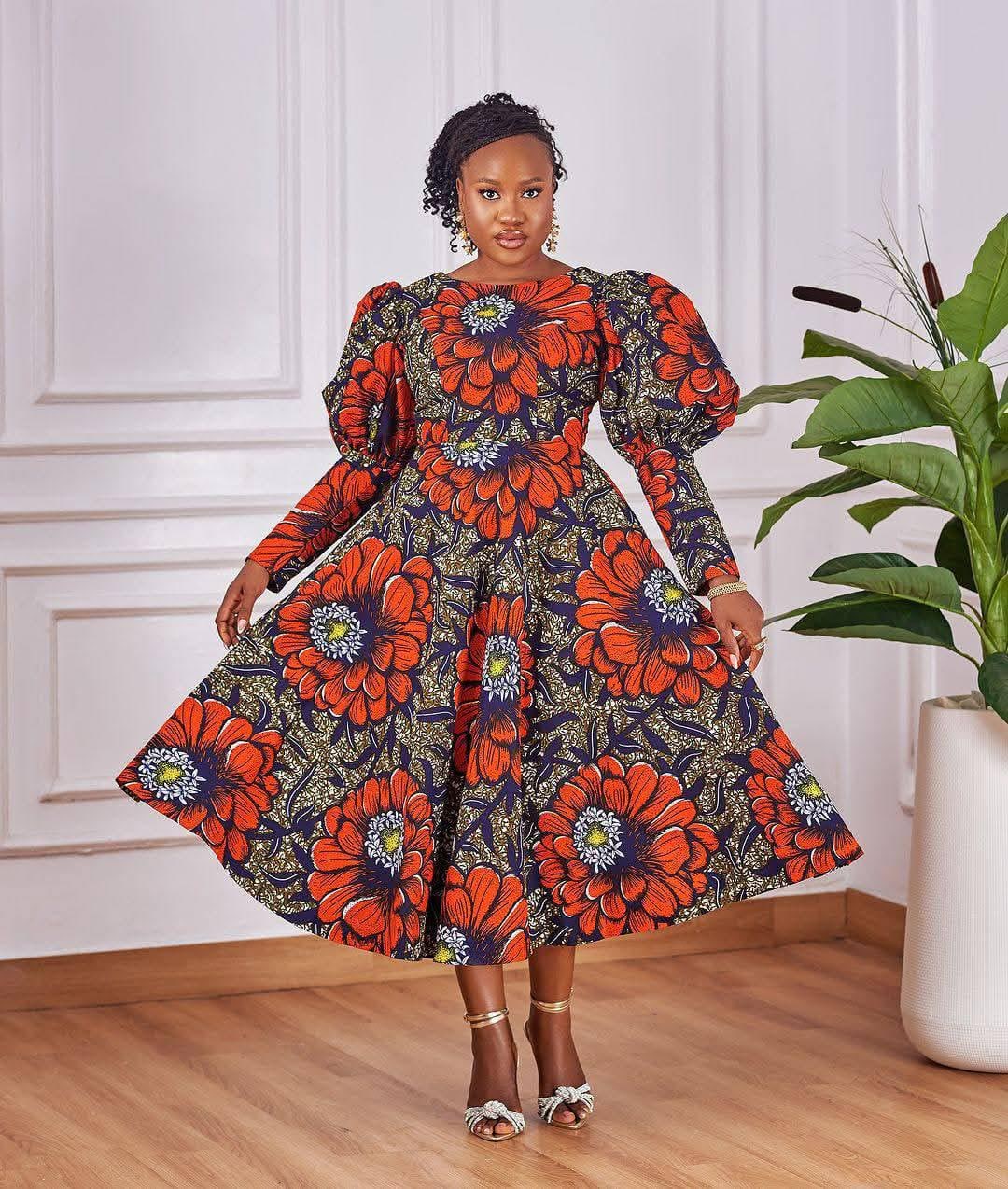 African Dress,african Print Prom Dress,african Special Occasion Dress ...