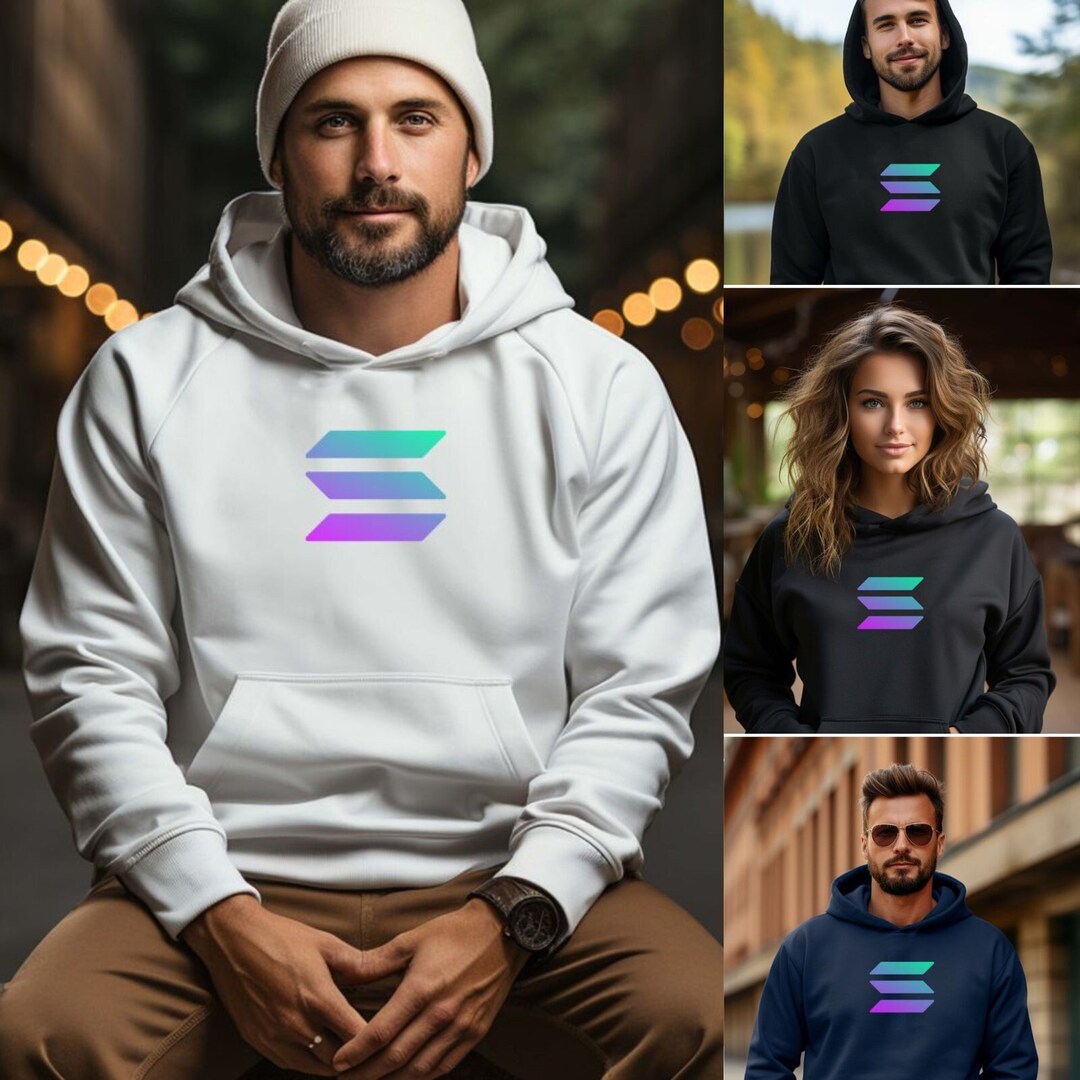 Solana Crypto Hoodie Unisex Solona Swaetshirt - Etsy