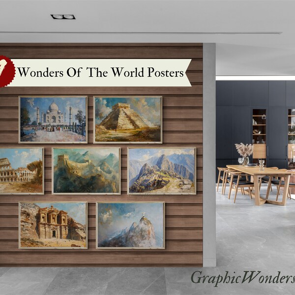 Wonders of the World - Etsy