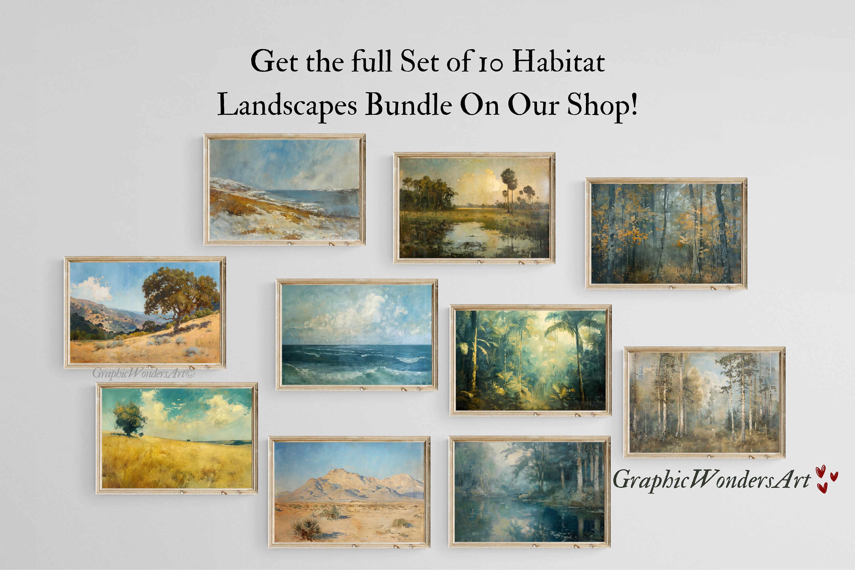 Temperate Deciduous Forest Painting Nature Drawing, Environmental Art ...