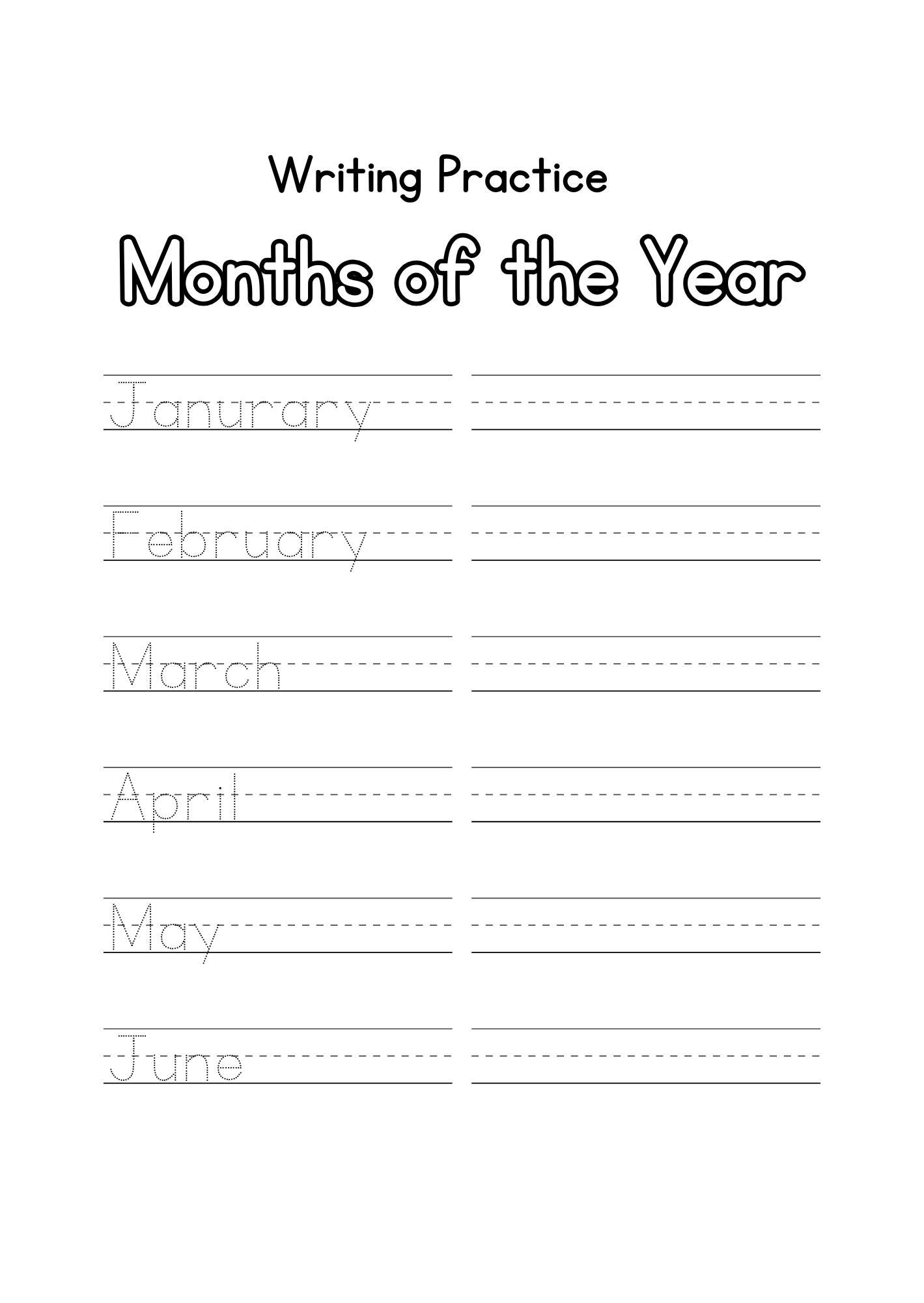 Montessori Writing Practice Pages: Sight Words Worksheet (A4 & Letter ...