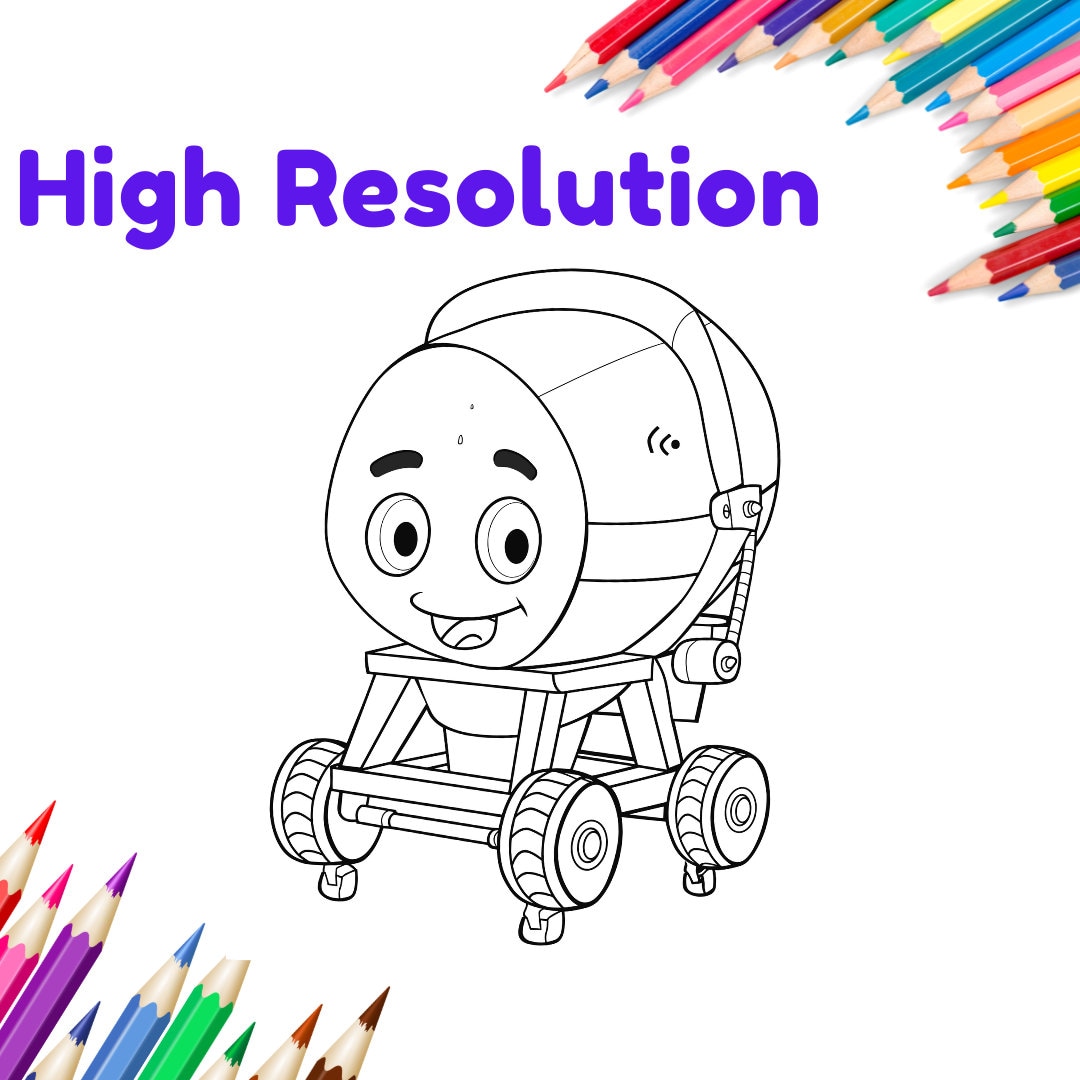 Easy Vehicle Coloring Pages, Kids Coloring Pages, High Quality Coloring ...