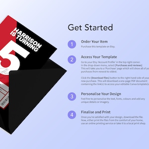 Editable Essendon Bombers Birthday Invitation | Canva Digital Template ...