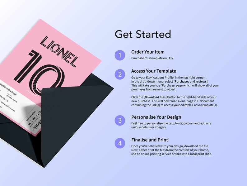 Editable Inter Miami FC Birthday Invitation | Canva Digital Template ...