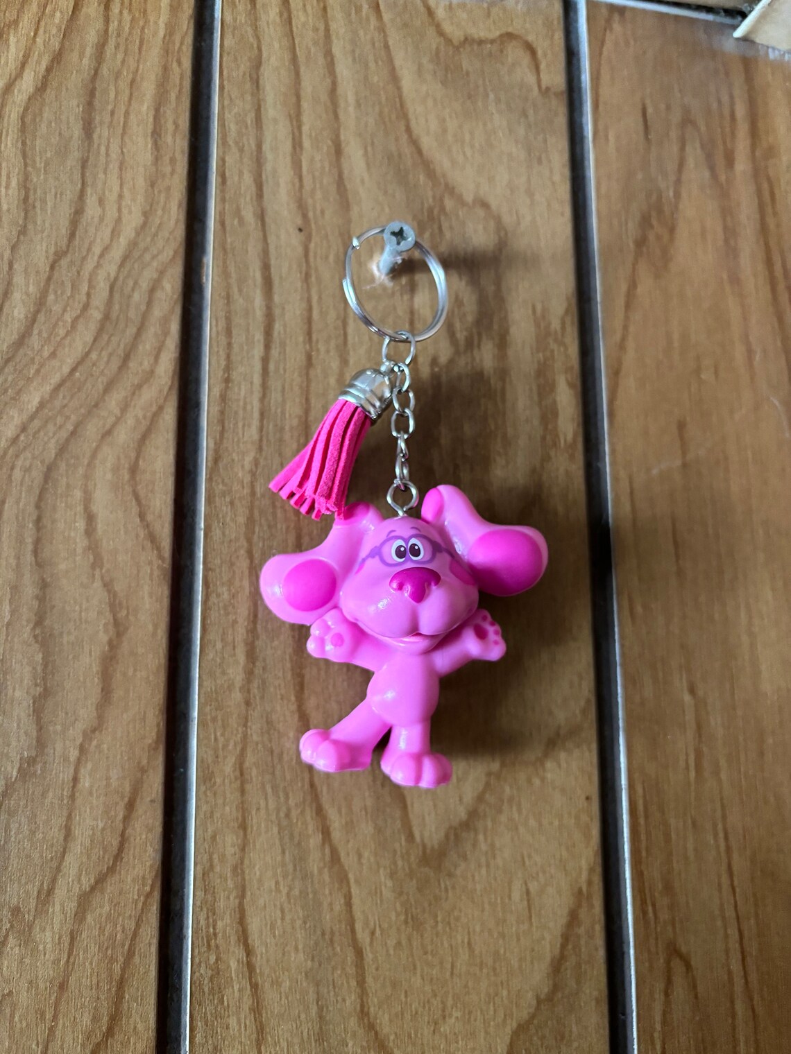 Magenta From Blues Clues Keychain - Etsy