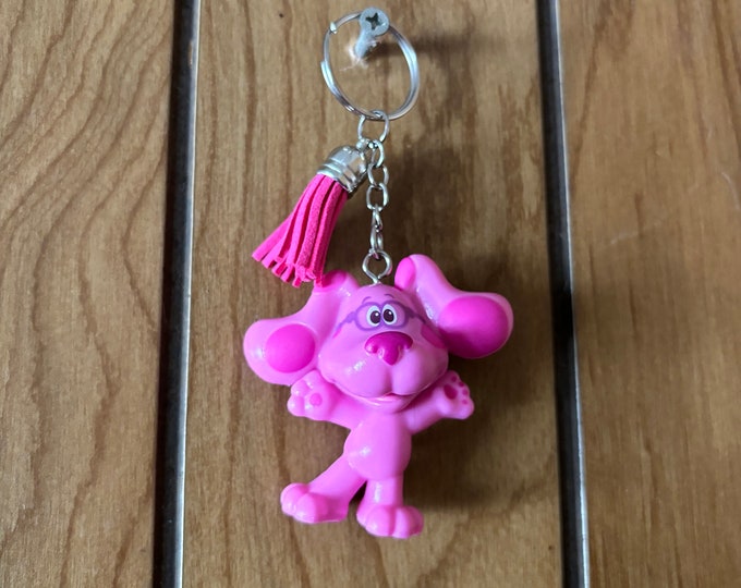 Magenta From Blues Clues Keychain - Etsy