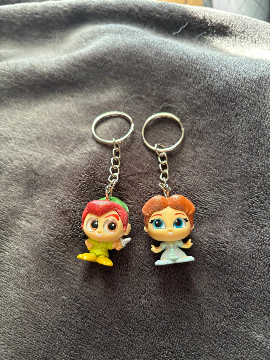 Peter Pan Matching Keychains - Etsy