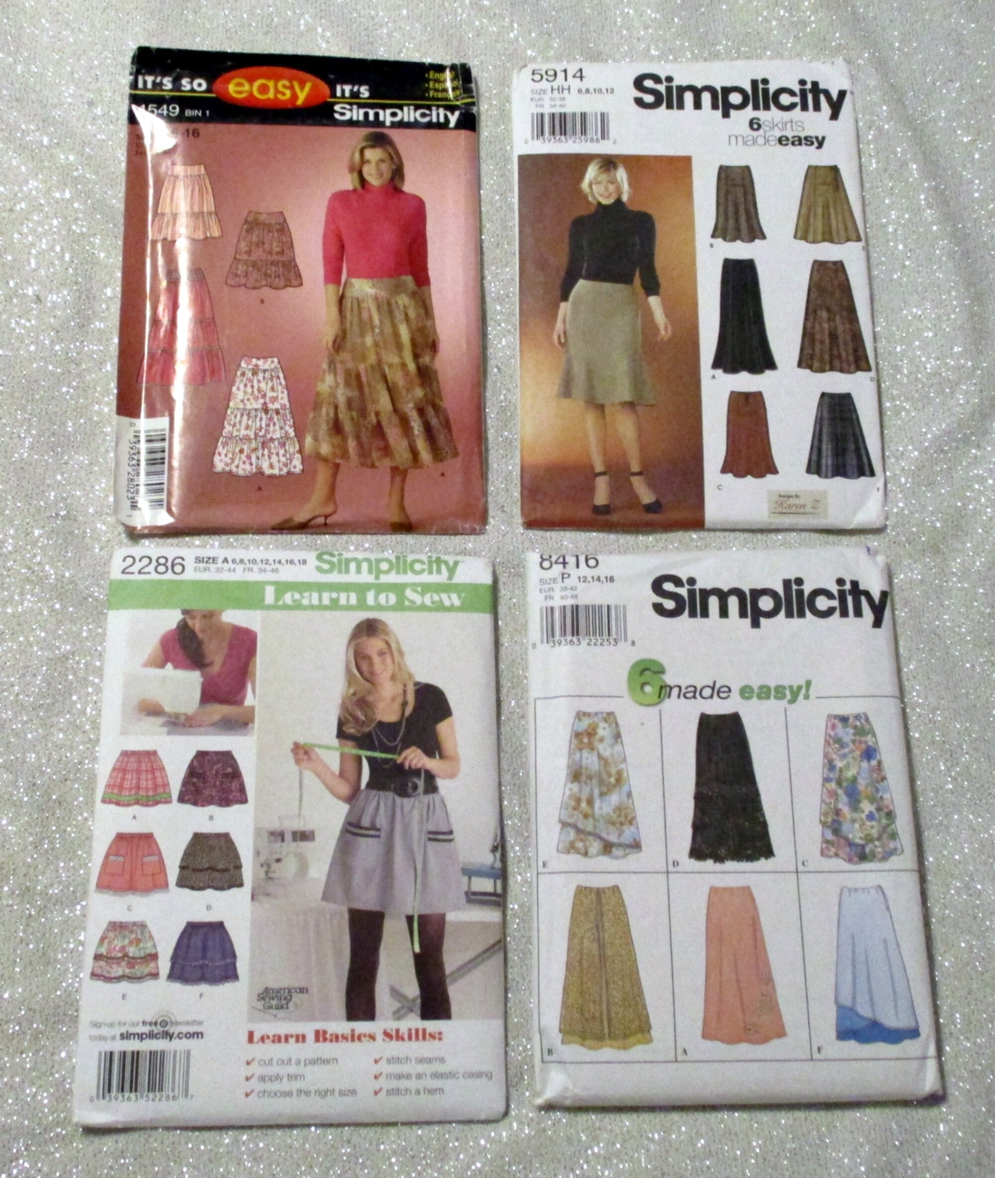 Sewing Craft Supplies & Tools 8416 Vintage Simplicity 6 Made Easy ...