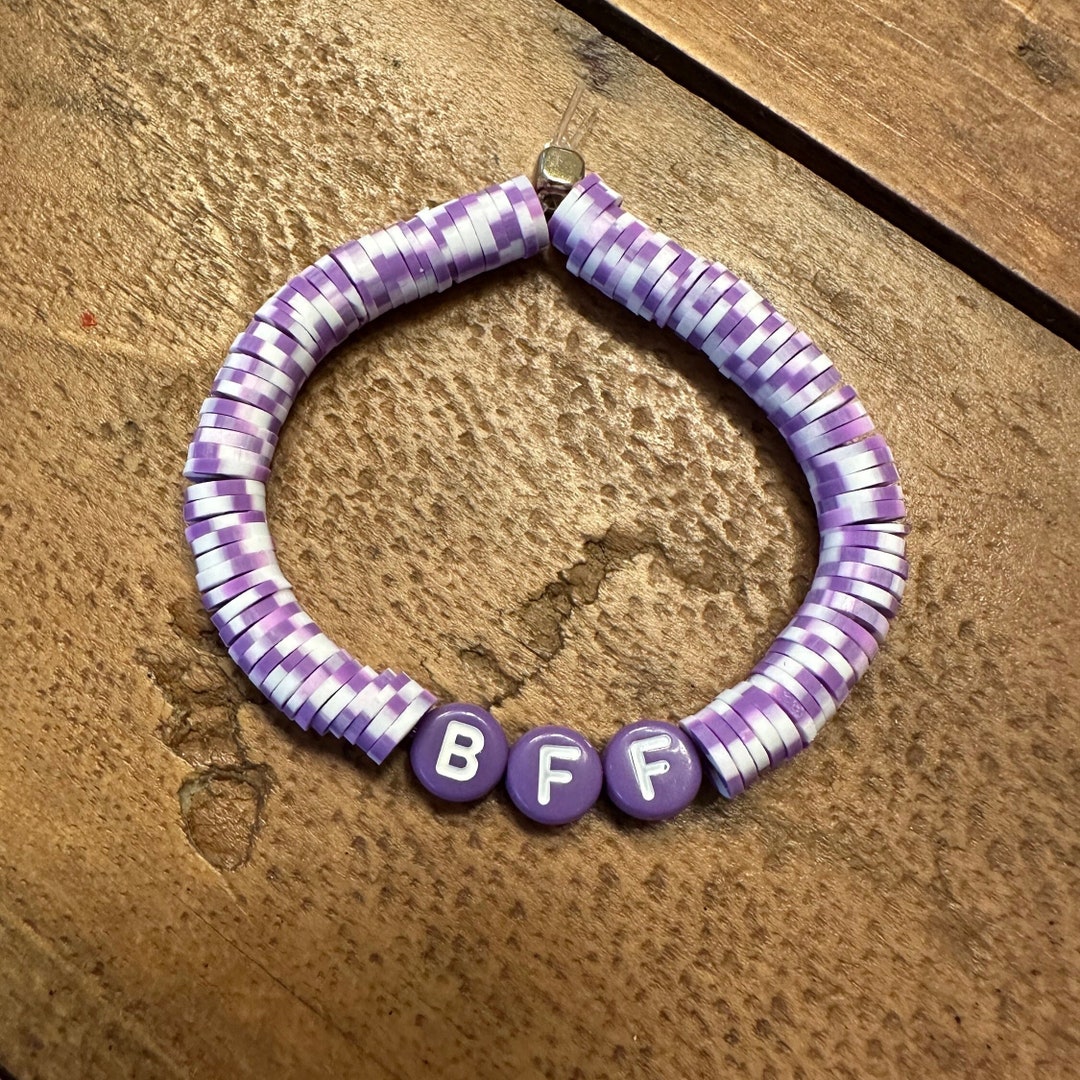 CUSTOM Word Bracelet | Friendship | Stacking | ERAS Tour | Beaded ...