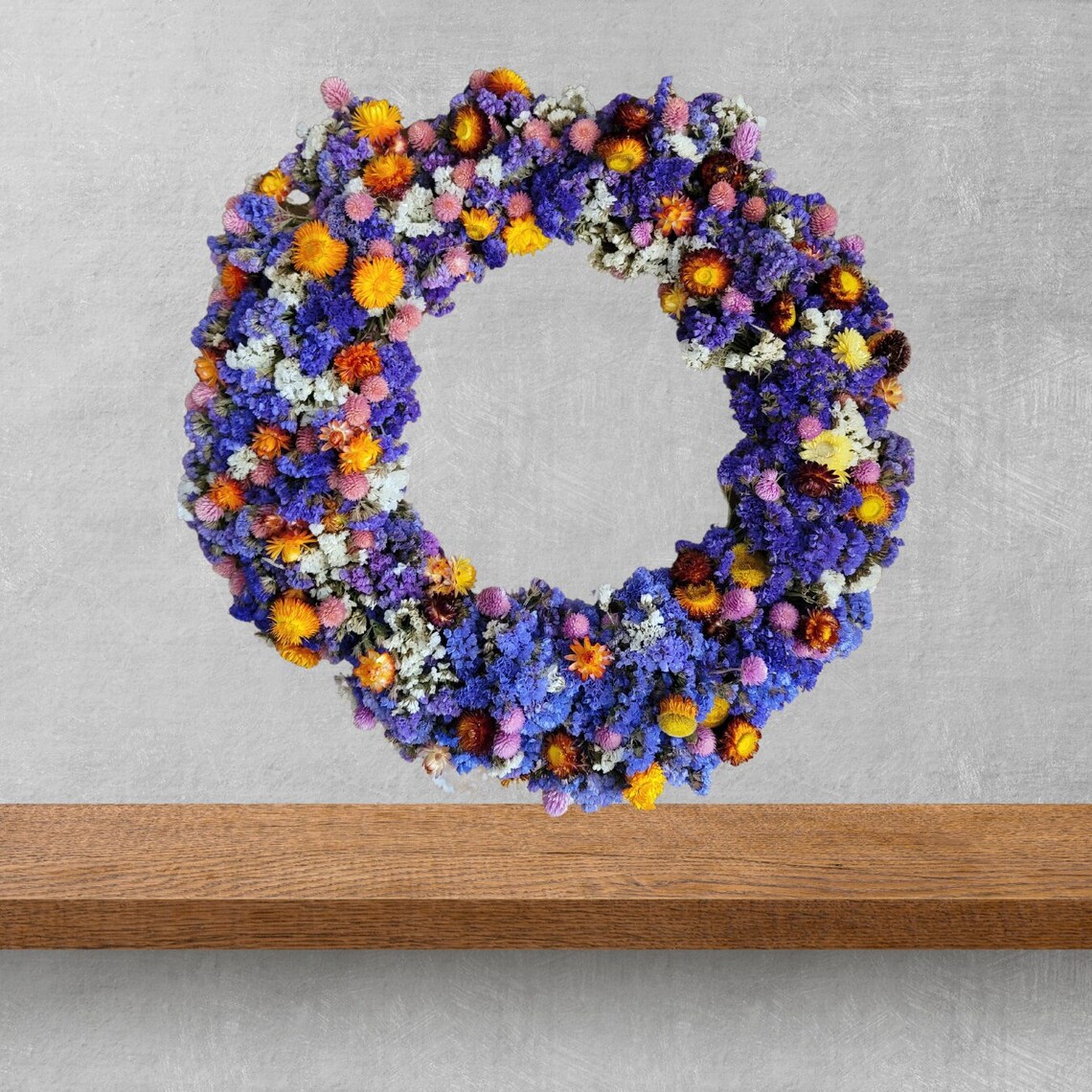 Summer Wreath, Dried Flower Wreath, Spring Wreath, Beautiful Wreath ...
