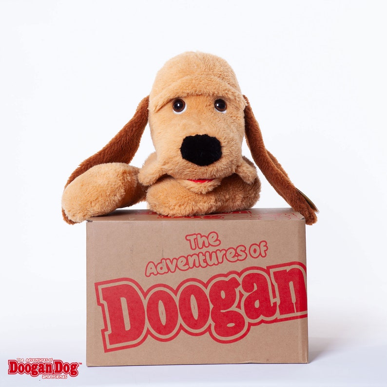 Stuffed Animal Doogan Dog, Childrens Toy ,large Plush Toy, - Etsy