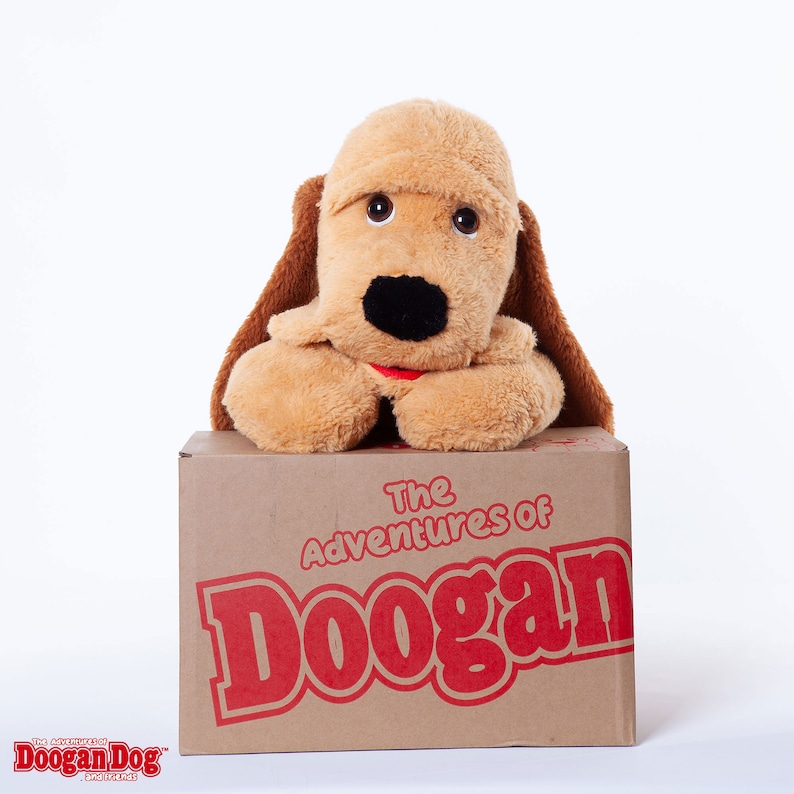 Stuffed Animal Doogan Dog, Childrens Toy ,large Plush Toy, - Etsy