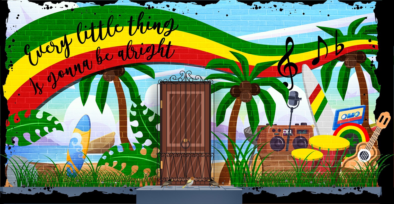 Three Little Bird Shirt, Reggae Tshirt, Peace Shirt, Hippie T Shirt ...