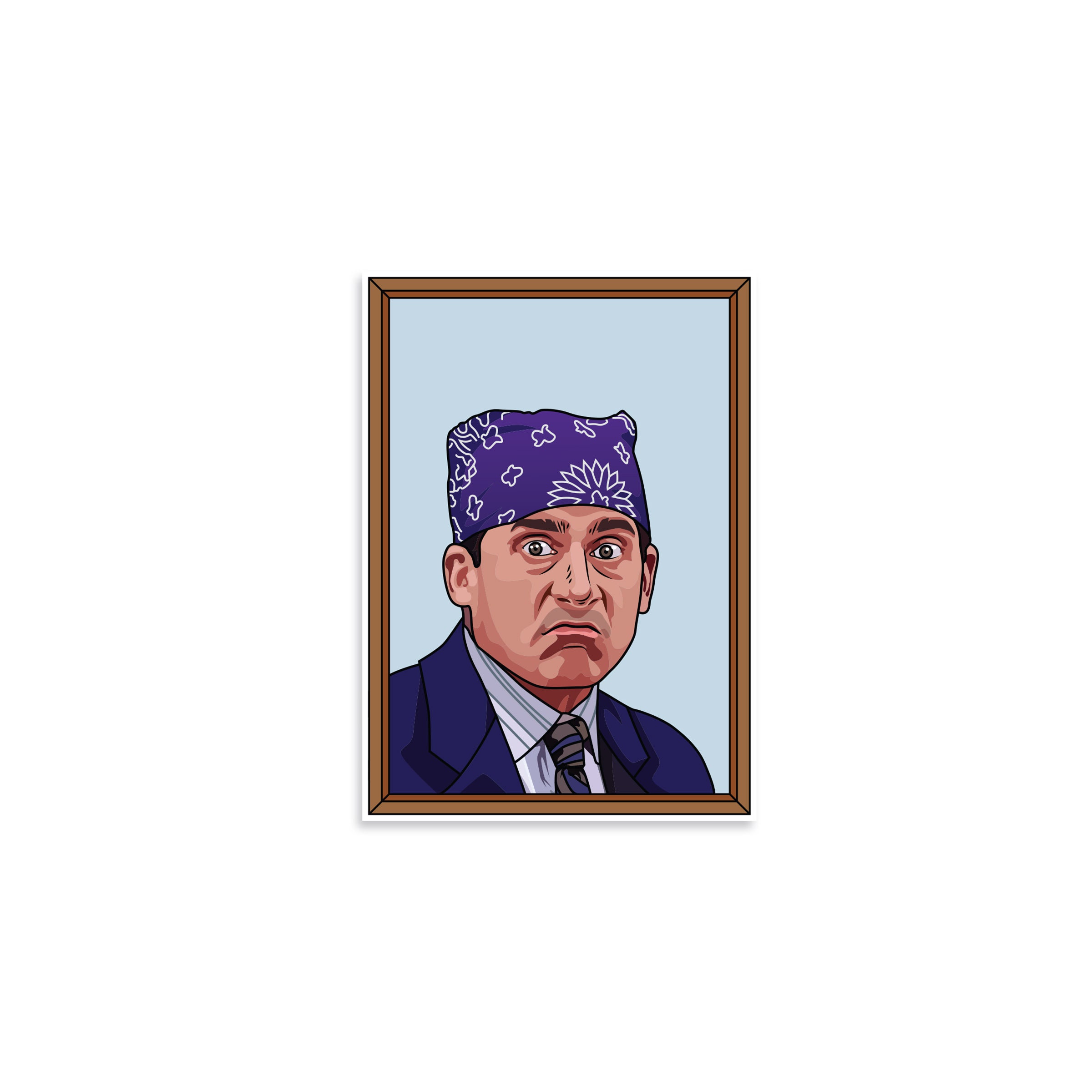 Prison Mike Sticker, Schrute Farms, Water Bottle Sticker, Funny TV ...