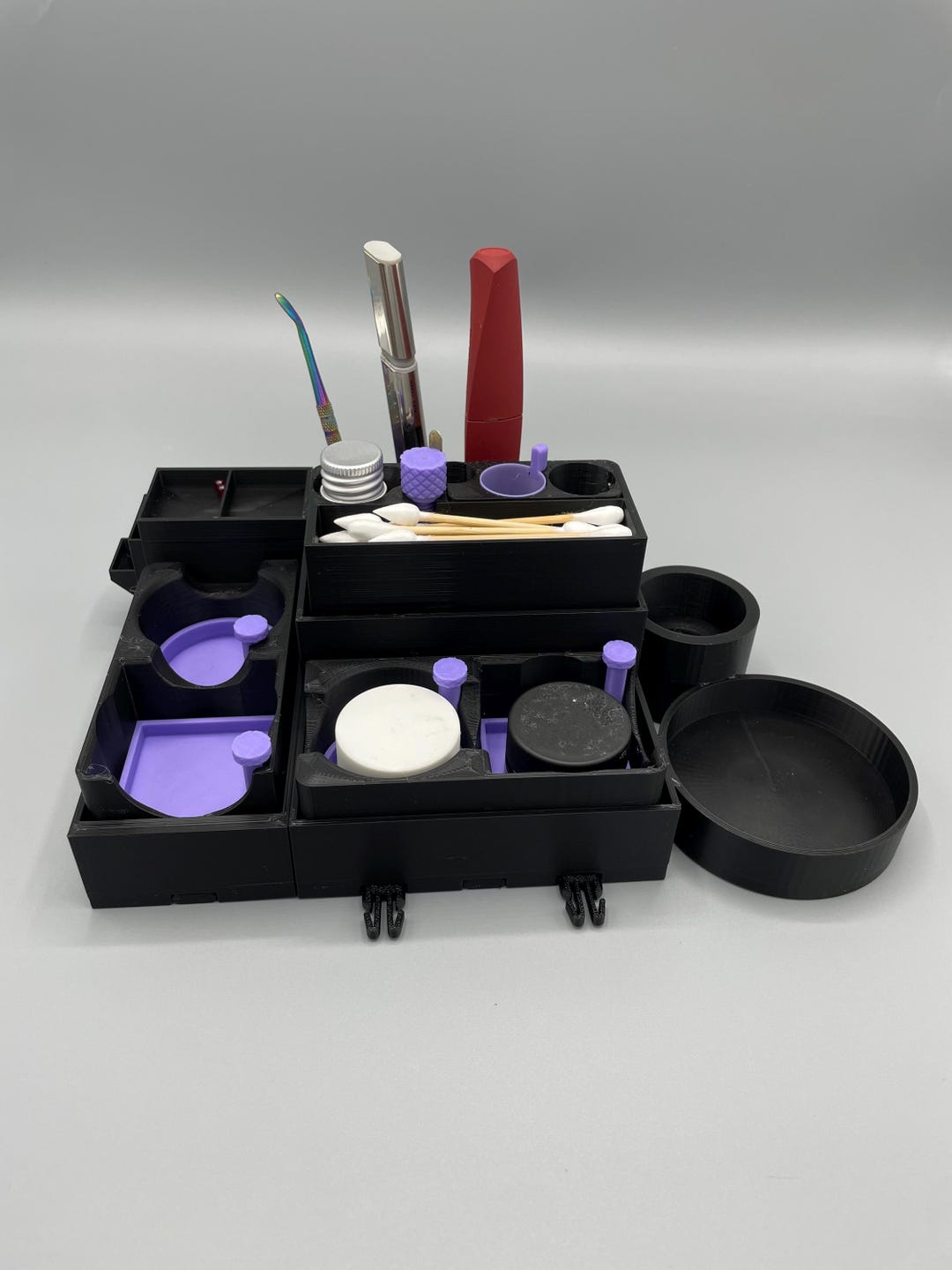Modular Dab Station Organizer: Customizable Home Dab Rig Storage - Etsy