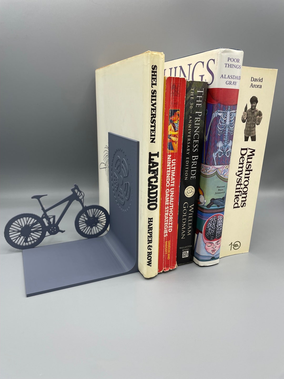 Mountain Bike Bookend - EXCLUSIVE DESIGN! Stylish Bookends for Bicycle ...