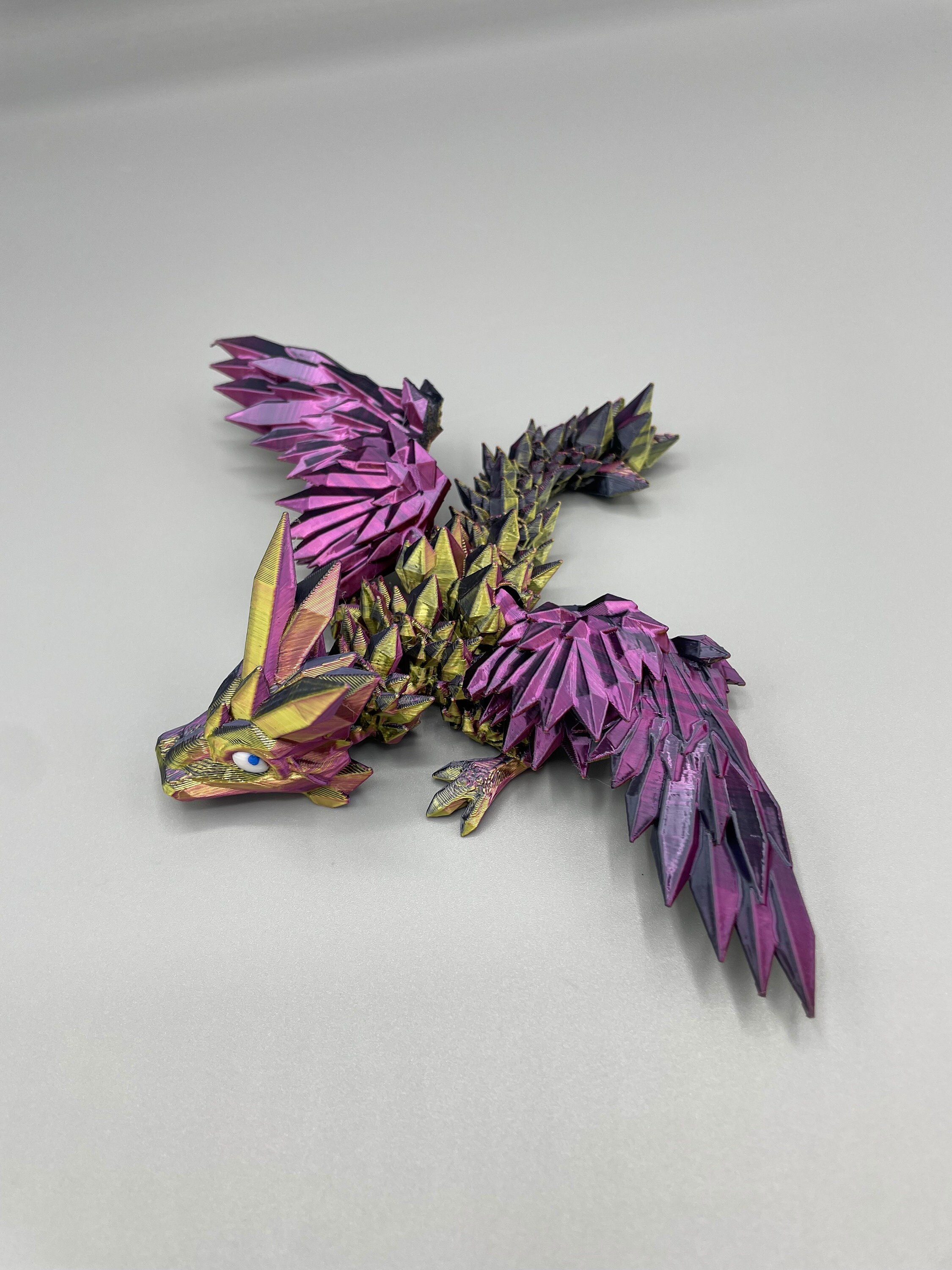 Crystal Dragon Multi-color High Quality Crystal Dragons Multiple Sizes ...
