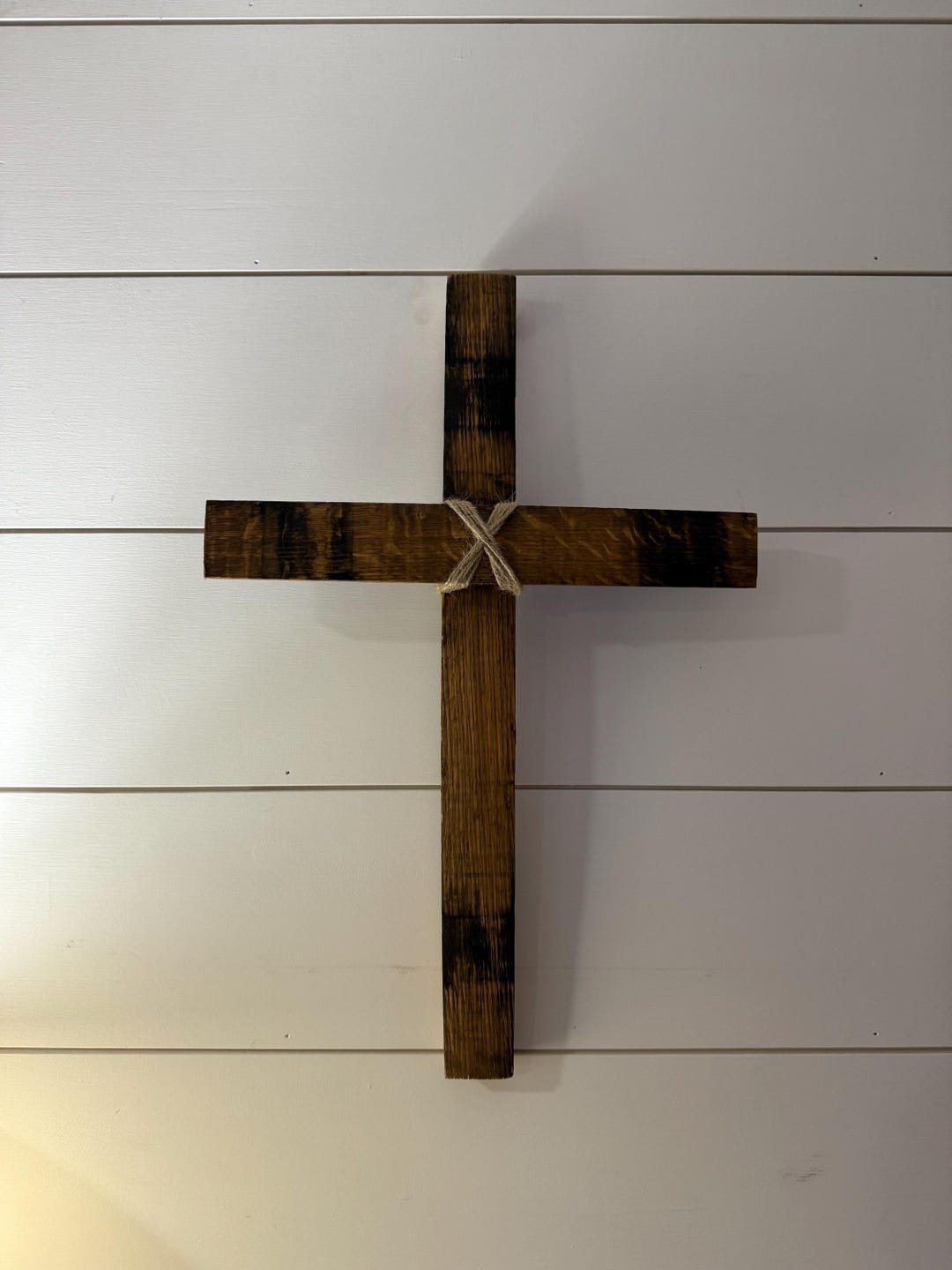 Bourbon Barrel Stave Cross - Etsy