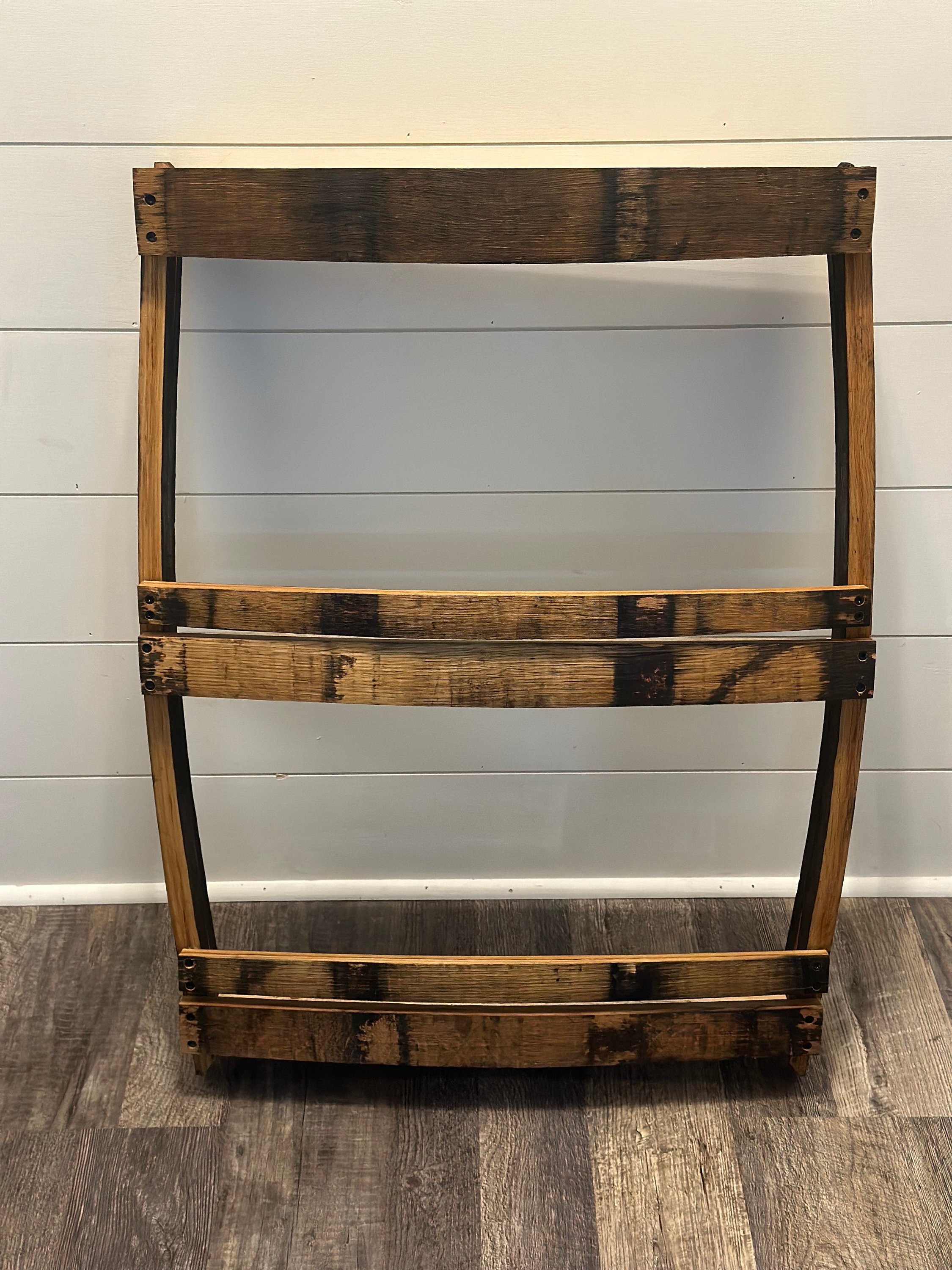 Bourbon Barrel Shelf, Barrel Stave Shelf, Bar Shelf - Etsy