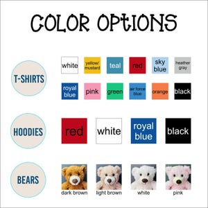 Custom Teddy Bear Jersey: Personalized Replica, Any Design (fits 14-16 ...