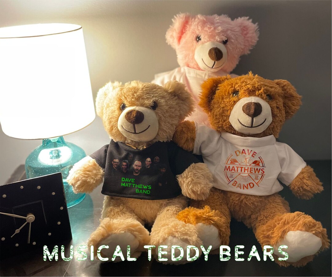 Music Teddy Bear | Personalized Multi-track MP3 Music Player | up to 30 ...