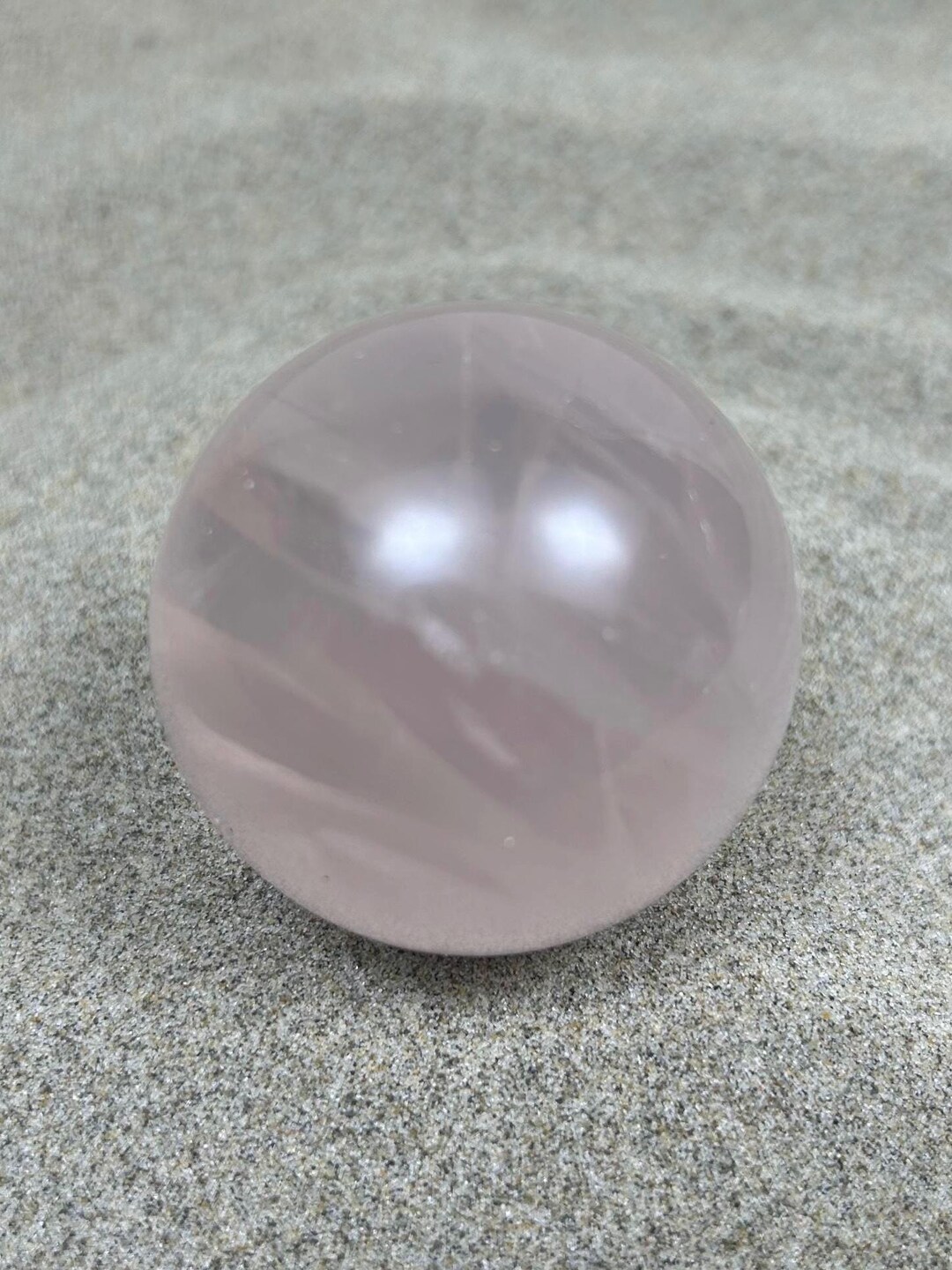Star Rose Quartz Sphere From Madagascar 141 Grams - Etsy