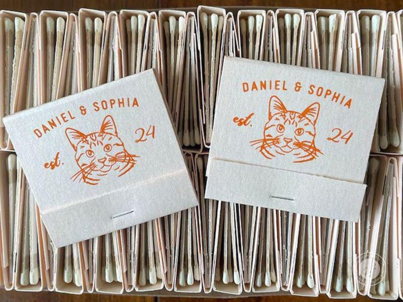 Personalized Matchboxes, Custom Matchboxes, Wedding Favors, Unique ...