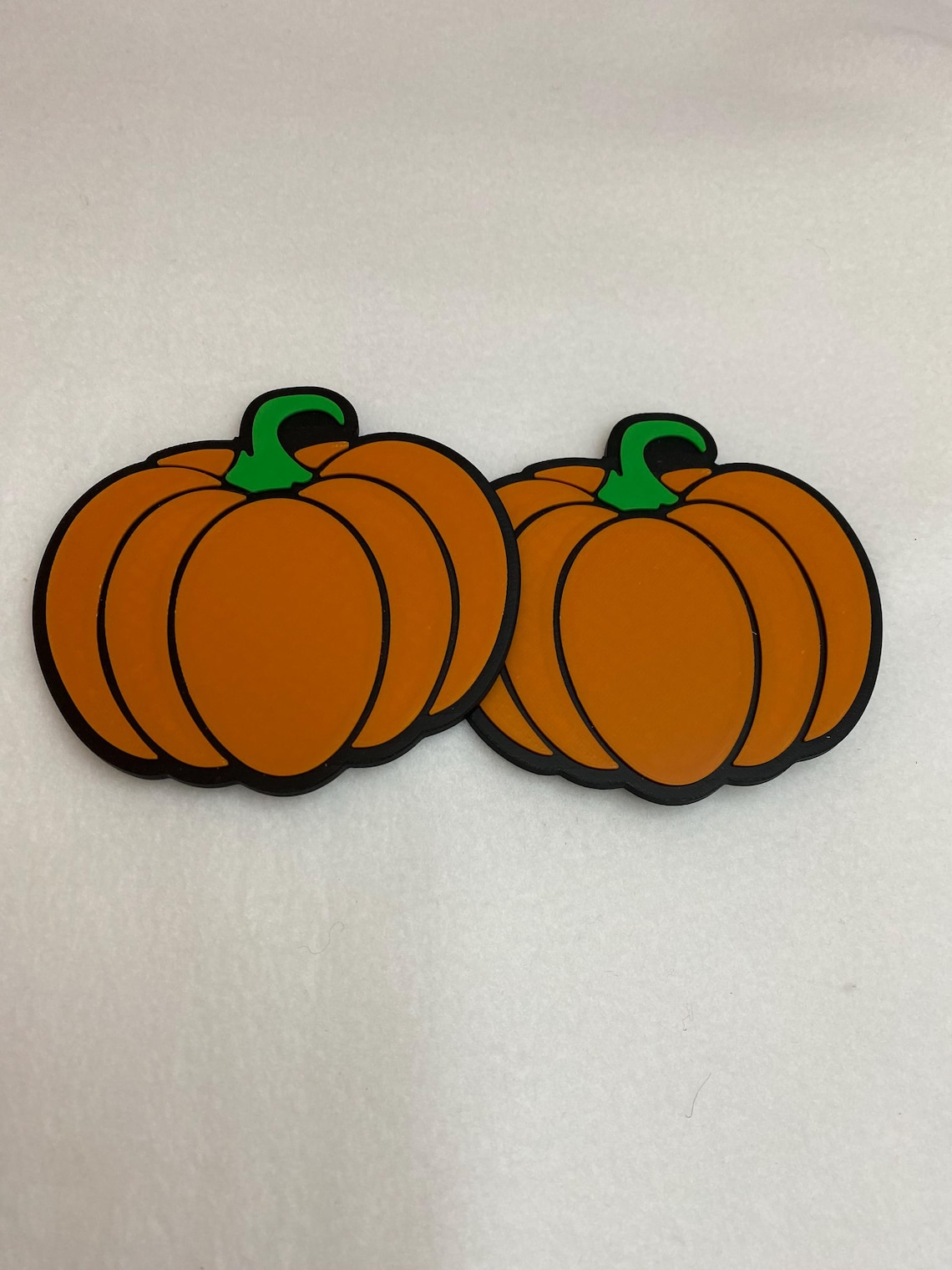 3D Printed Pumpkin Coasters Autumn Decor Fall-themed Coasters Set of 2 ...