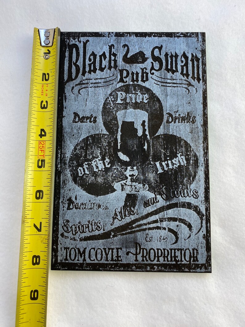 Vintage Irish Pub Sign-laser Cut Hand Painted - Etsy