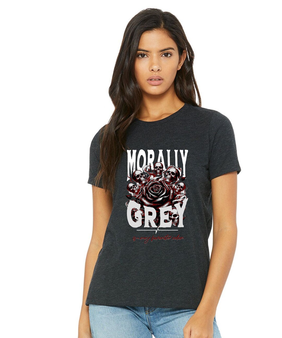 Morally Grey is My Favorite Color Tee - Etsy