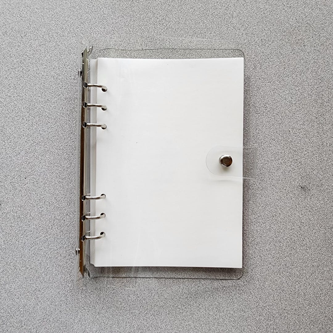 A5 Reusable Sticker Binder/ Sticker Book With Snap Closure - Soft PVC ...