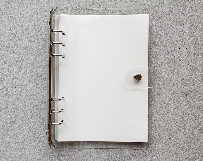 A5 Reusable Sticker Binder/ Sticker Book With Snap Closure - Soft PVC ...