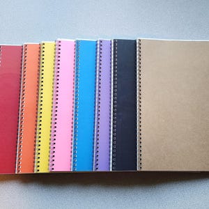 Reusable Sticker Book A5 Spiral Bound Glitter Cardstock Cover Sticker ...