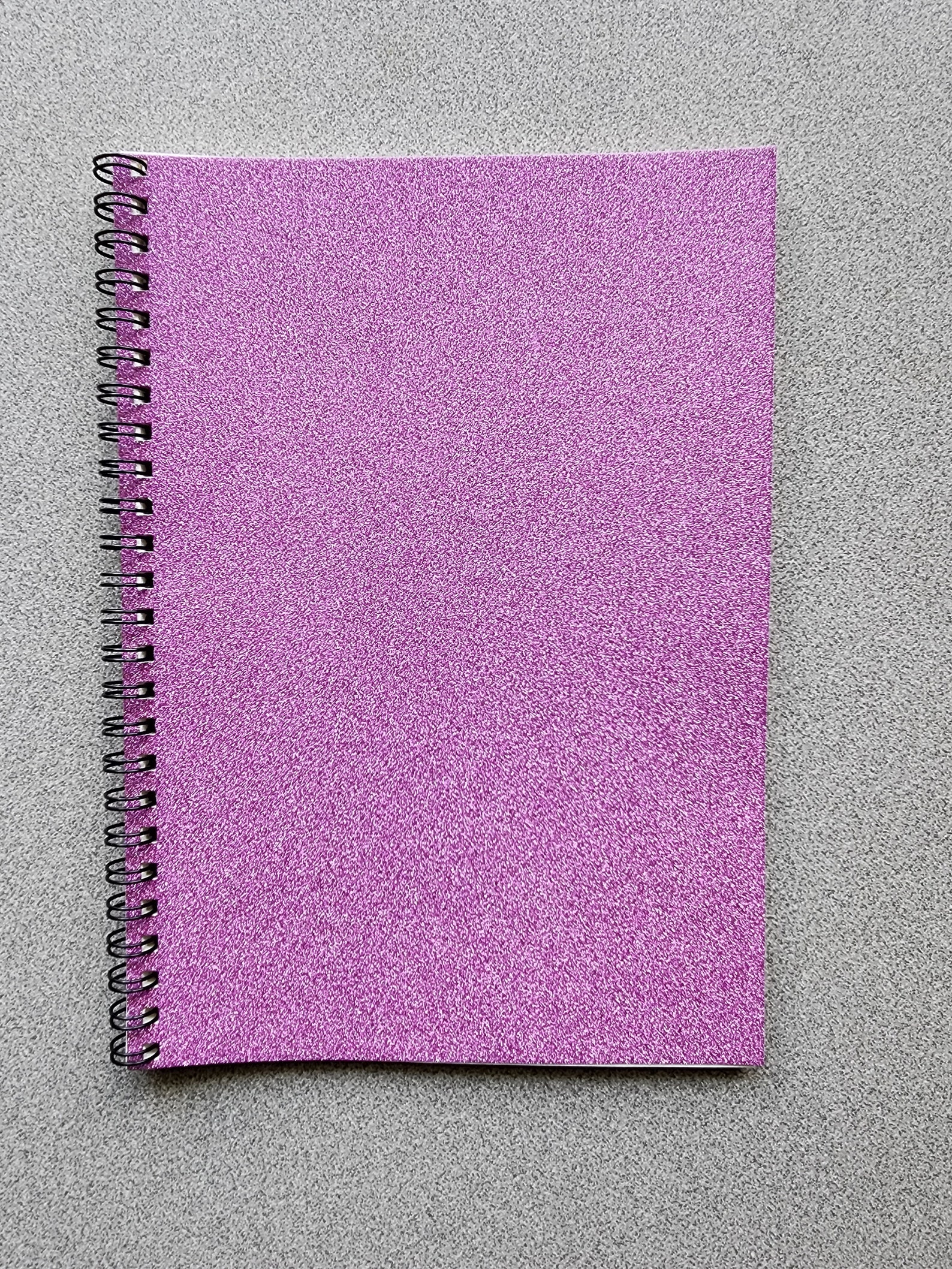 Reusable Sticker Book | A5 Spiral Bound Glitter Cardstock Cover Sticker ...