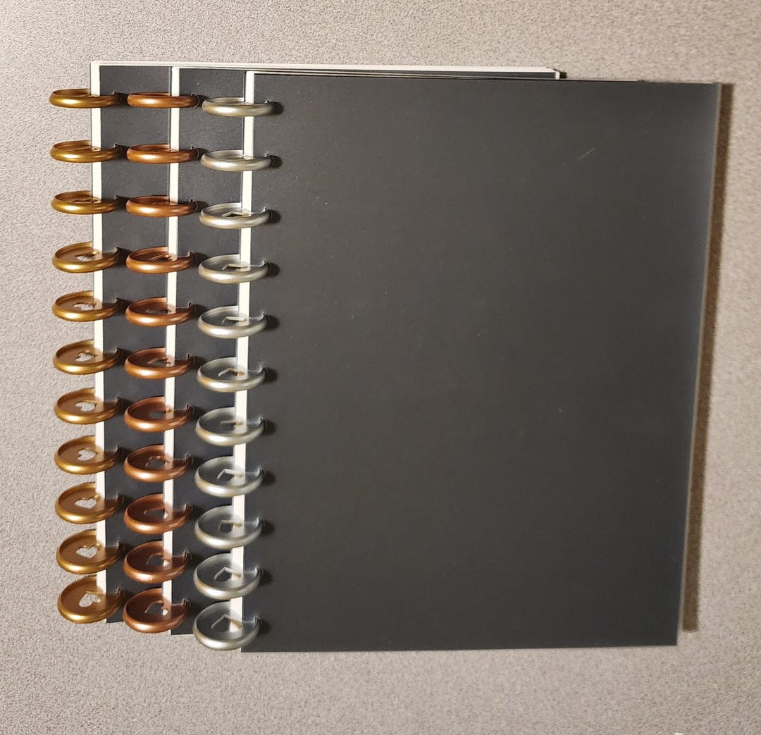 Expandable Discbound Sticker Storage Planner | Reusable Sticker Book ...