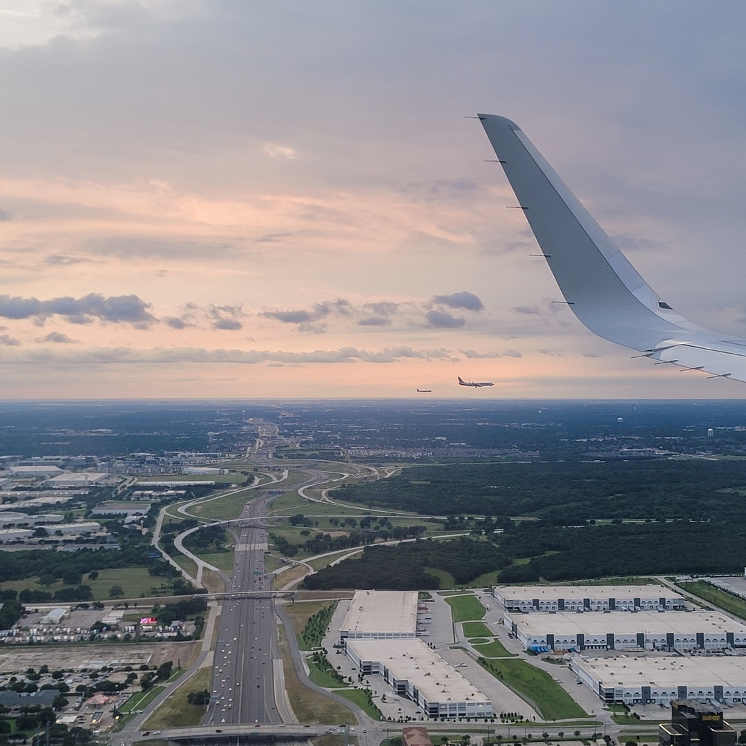 Plane Aerial Photo Print Airplane Flight Landscape Wall Art Decor Pilot ...