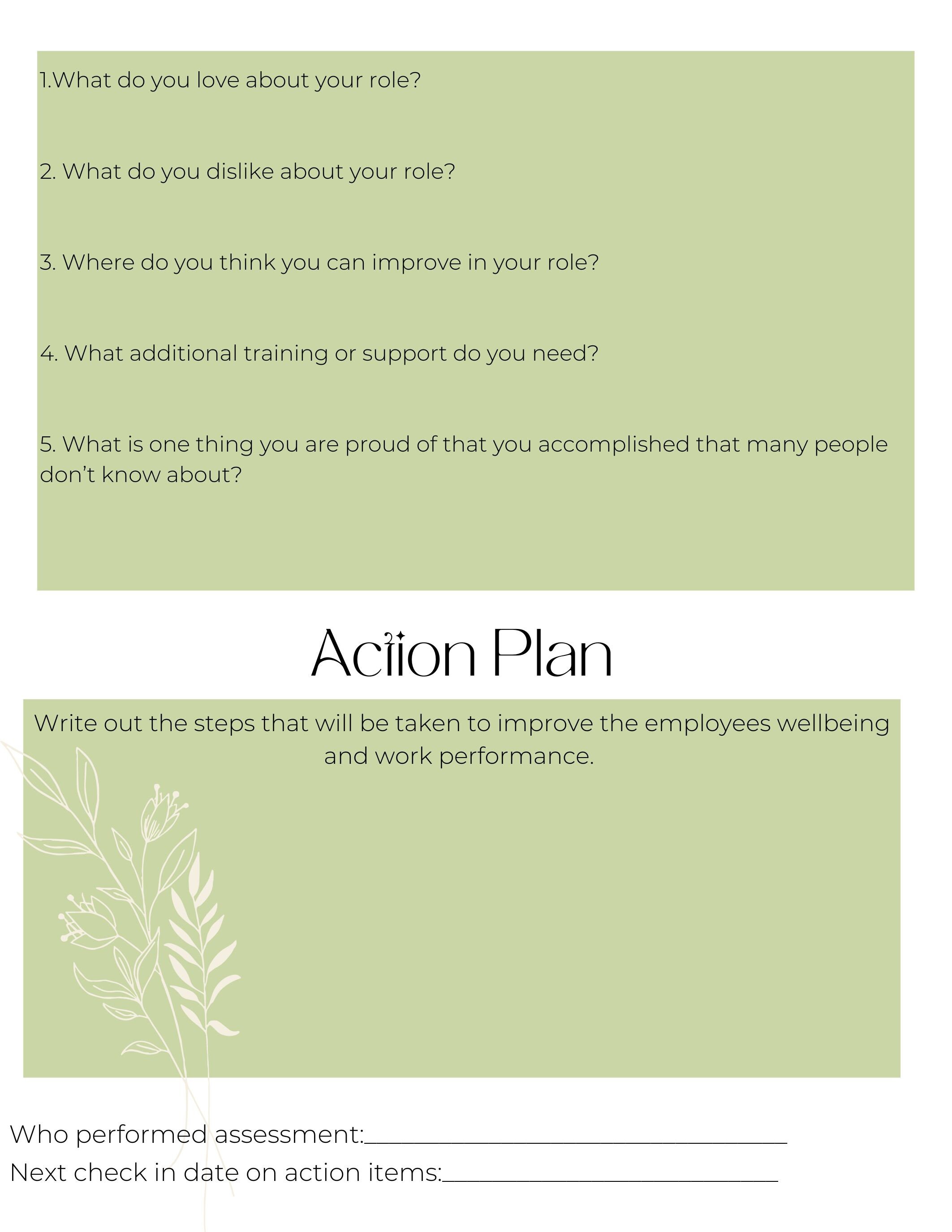 Employee Performance/reviews/assessment - Etsy