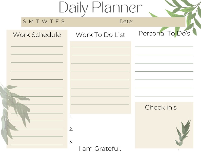 Printable to Do List and Calendar 2024 - Etsy