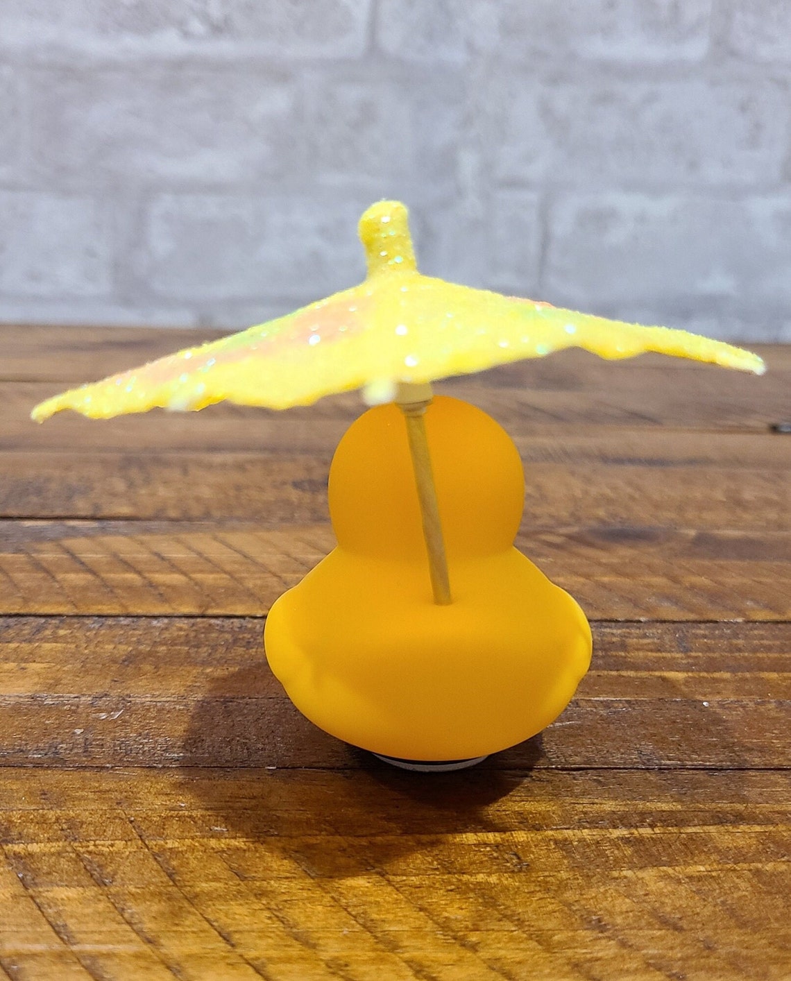 Rubber Duck, Gamer Duck, With Sunglasses, Handmade Umbrella and Stand ...